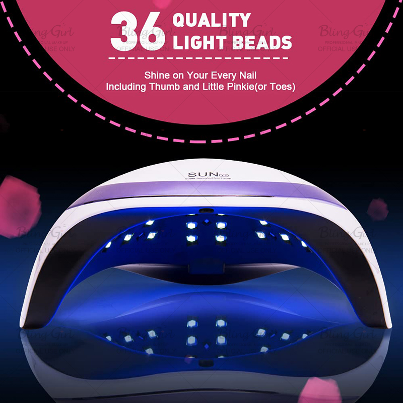 Sun Y7 Professional Gel Polish LED Nail Dryer Lamp. | BlingGirl