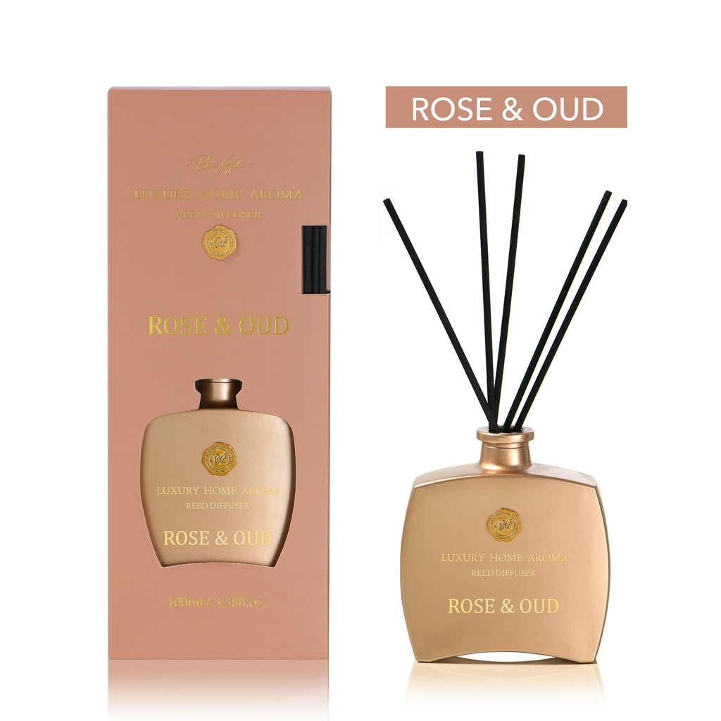 Luxury Home Diffuser Rose & Oud [S2502P22] | BlingGirl
