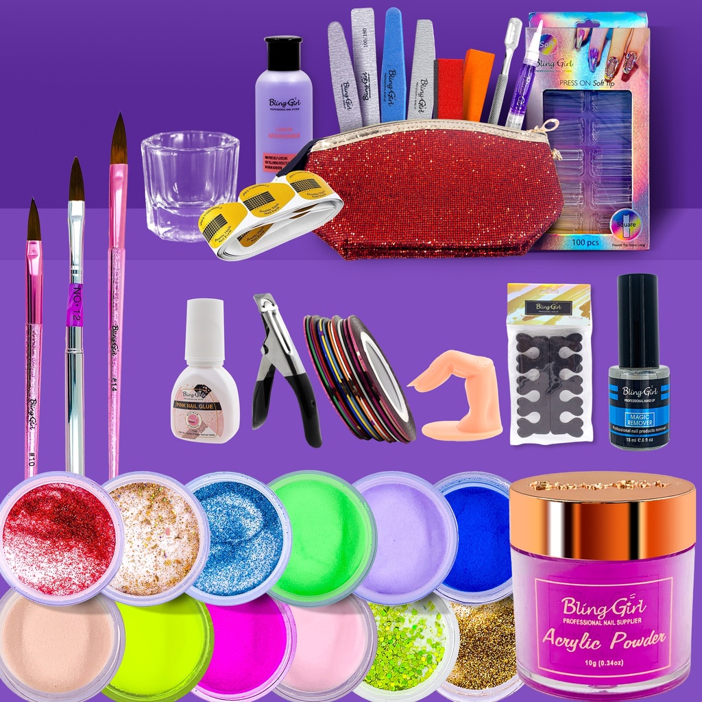 Bling Girl Acrylic Beginner Set [8618] | BlingGirl
