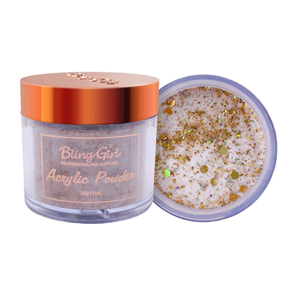 Bling Girl Rose Gold Acrylic Powder #085 [6029] | BlingGirl