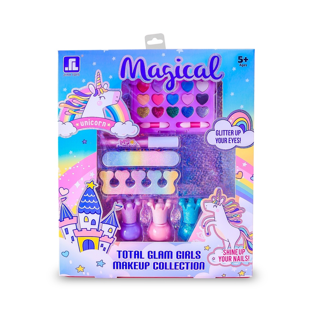 MAGICAL TOTAL GLAM GIRLSMAKEUP COLLECTION[R2401P61] | BlingGirl
