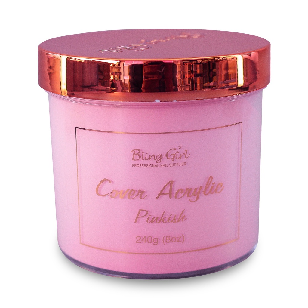 Bling Girl Acrylic Powder - Cover Pinkish 240G [S09P10] | BlingGirl