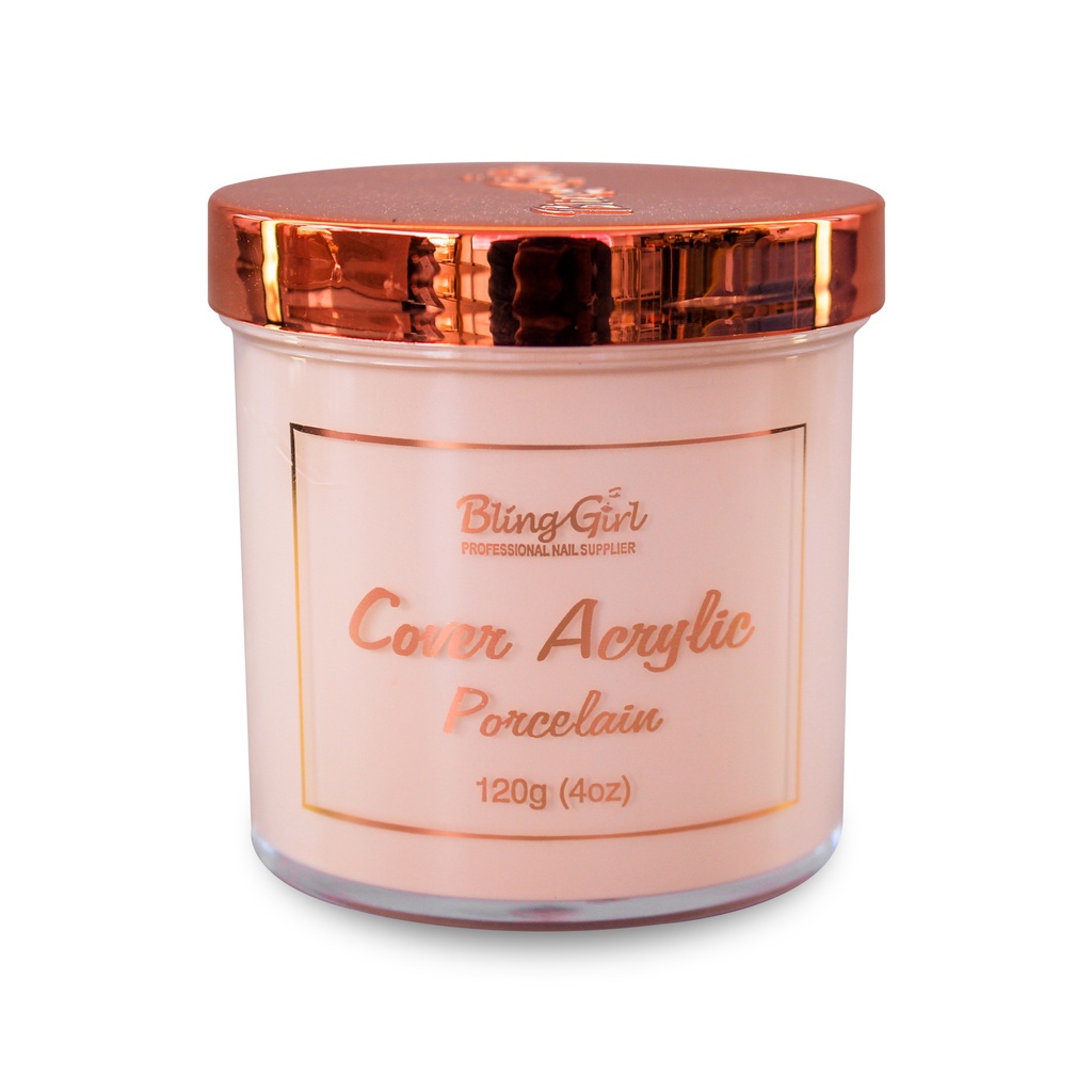 Bling Girl Acrylic Powder - Cover Porcelain 120G [S09P10] | BlingGirl
